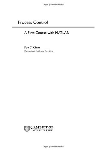 Amazon | Process Control: A First Course with MATLAB (Cambridge Series ...