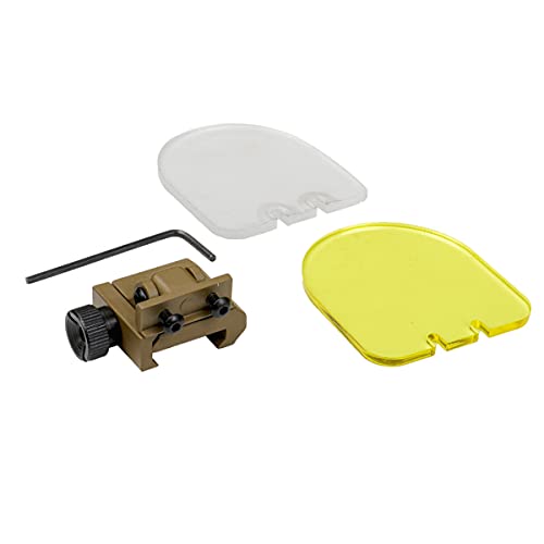 Tactical scope lens, QMFIVE Airsoft Hunting Shooting Screen Protector ...