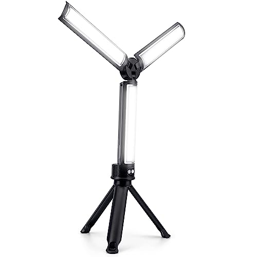 Amazon: LED Camping Lights, Portable Work Light with Tripod Stand ...