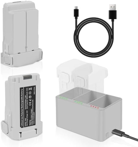 Amazon.com: Amazear Battery Charger for DJI Mini 4 Pro/Mini 3 ...