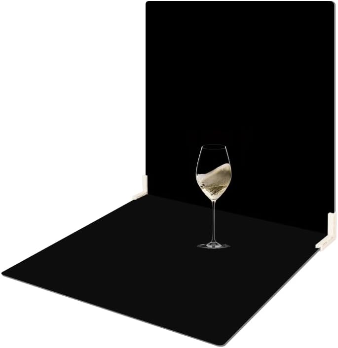 Amazon.com : 2 Pcs Photo Backdrop Boards, Double Sided Black Flocking ...