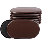 Amazon.com: 8PCS Furniture Sliders, 3-1/2" x 6" Oval Sliders for ...