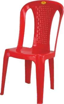 National Alto Plastic Desk Chairs - (red) : Amazon.in: Home & Kitchen