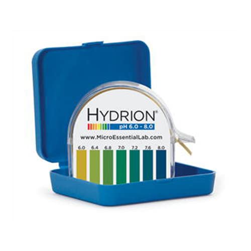 Micro Essential Hydrion HJ633 Short Range Single Roll Jumbo pH Test ...