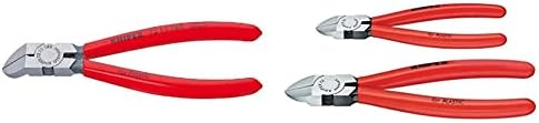 KNIPEX Tools - Diagonal Flush Cutter for Plastics, 45 Degree Angle ...