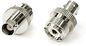 Amazon | アルミック電機 BNCJ-MJ 1個 同軸コネクタ変換アダプタ BNC型M型 (MJ-BNCJ) TV | アルミック電機 | 無線機