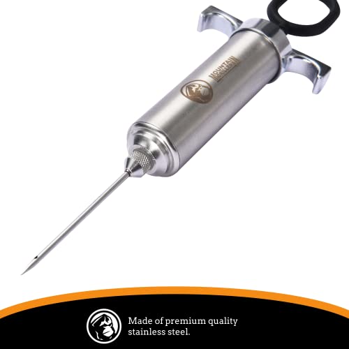 Snapklik.com : Mountain Grillers Meat Injector Food Syringe Kit ...