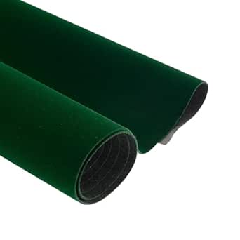 Leliafleury 20cmx148cm Green Felt Fabric Self Adhesive Felt Roll Sticky ...