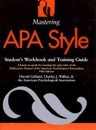 Mastering APA Style : Students Workbook and Training Guide" 5TH EDITION ...
