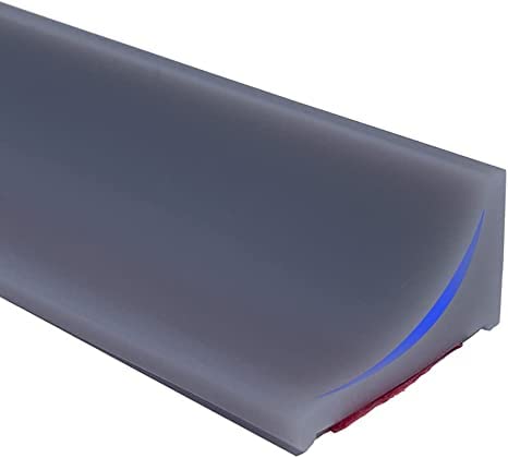 Buy 78Inch/2M Silicone Shower Threshold Water Dam Wet Room Floor ...