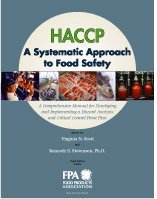 Haccp, a Systematic Approach to Food Safety: A Comprehensive Manual for ...
