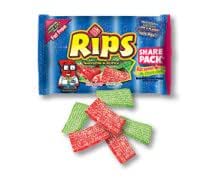 Amazon.com : Rips Bite Size Strawberry and Green Apple Licorice Pieces ...