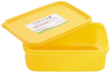 Buy Mastercook Plastic Container Set, 1-Piece, Yellow (PP-171-1PC ...