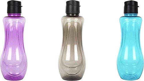 Oxaro Royal Fridge Water Bottle, Set of 3, 1L (Multicolour) : Amazon.in ...