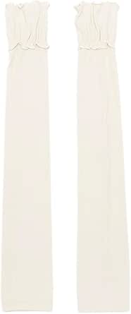 Amazon.co.jp: [ケユカ] KEYUCA 接触冷感 手のひらオープンリブフレア アームカバー ロング アイボリー : ドラッグストア