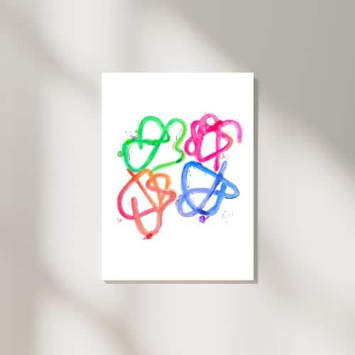 Amazon.com: MEDPAPERS Hemoglobin Art, Laboratory Decor, Lab Tech Gift ...