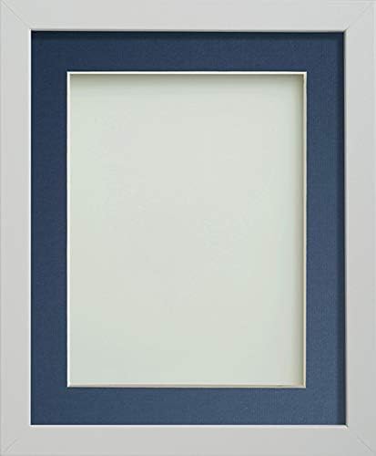 Frame Company Allington Range Picture Photo Frame with Blue Mount for ...
