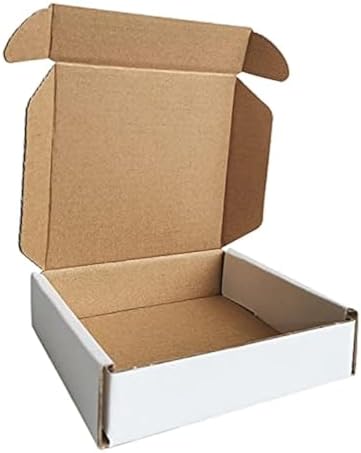Amazon.com: CH-BOX 50 Pack 4x4x4'' Small Shipping Boxes, Corrugated ...