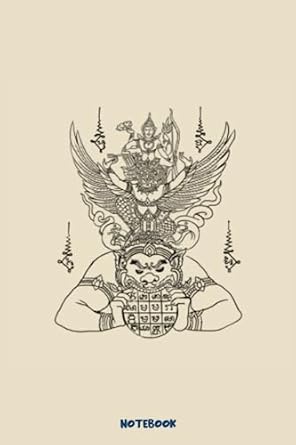 Amazon.com: Sak Yant Traditional Thai Tattoo Art V01 Notebook ...