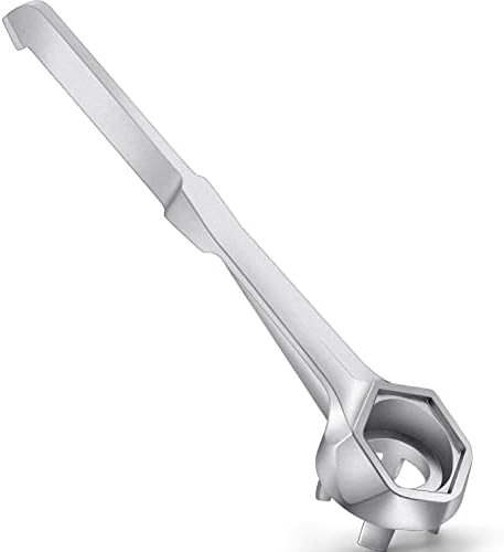 Aluminum Drum Wrench,3 in1 Bung Wrench 55 Gallon Drum 5 Gallon Bucket ...