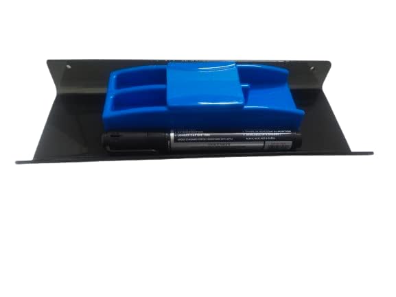 JB Stationers Wall Mounted Clear Acrylic Duster & Marker Stand for Kids ...