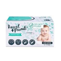 Amazon.com: Generic Rascal + Friends Sensitive Baby Wipes 648 Count Bag ...