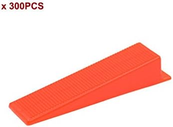 300pcs / lot Red Wall Floor Tile Leveling System Wedges Tile Spacer DIY ...