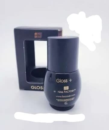 Amazon.com: Nail Factory Brillo líquido de encaje + finalizador One ...