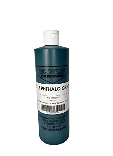 Scotch Coatings Universal Colorants, Colourfal, 16 OZ. (Thalo Green ...
