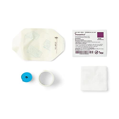 Amazon.com: Medline IV Start Kits with Chlorascrub, 6-Piece, Tegaderm ...