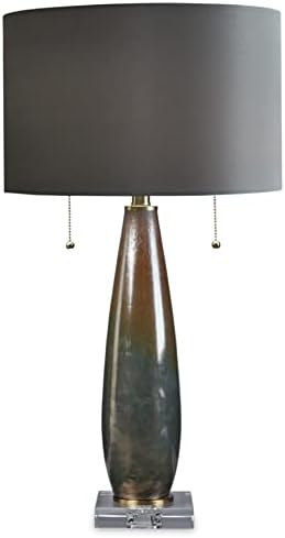 Signature Design by Ashley Oranburg Contemporary 26.75" Glass Table ...