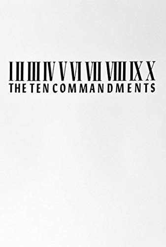 Amazon.com: The Ten Commandments: Exodus 19-20:20: 9780836268089 ...