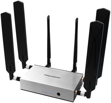 Amazon.com: UOTEK 5G CPE Router with SIM Card Slot, NSA SA WiFi 6 5G ...
