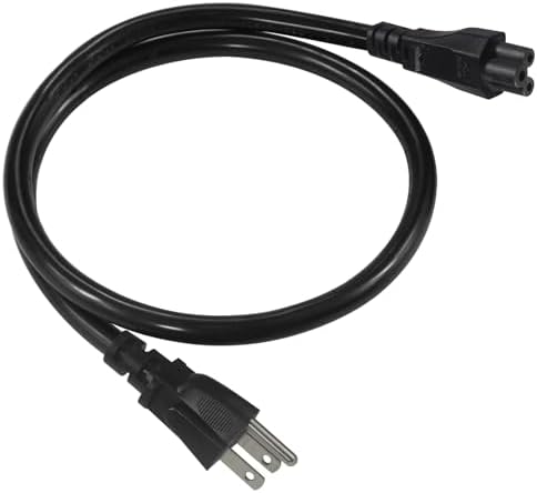 Amazon.com: 2FT Replacement Laptop AC Power Cord - Universal 3Prong ...