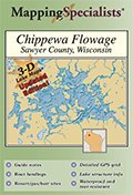 Chippewa Flowage Fold Map: Mapping Specialists Ltd: Amazon.com: Books