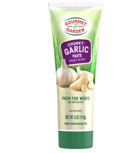 Amazon.com : Gourmet Garden Chunky Garlic Stir-In Paste for Your ...