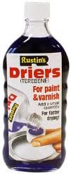 Rustins Paint Driers (Terebene) 250ml : Amazon.co.uk: DIY & Tools