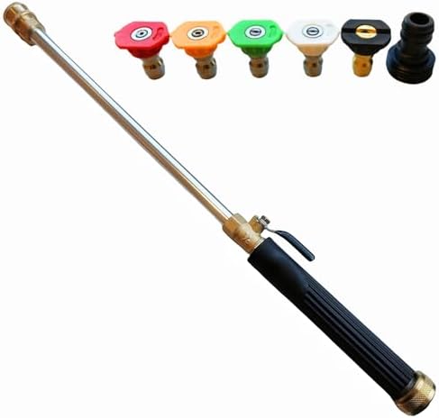 Amazon.com: Upgraded Jet Nozzle Power Washer for Garden Hose, Includes ...