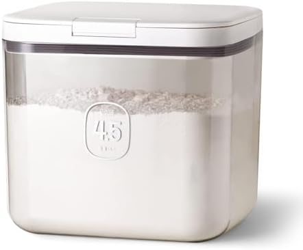 Amazon.com: LivLab Flour Container - 5.5 L+4.5L+2.8L Flour Dispenser ...