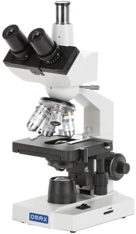 OMAX 40X-2000X Lab Trinocular Biological Compound LED Microscope with ...