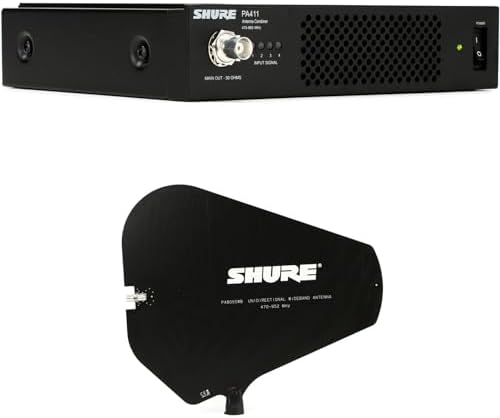 Amazon.com: Shure PA411 Wireless Antenna Combiner & PA805SWB ...