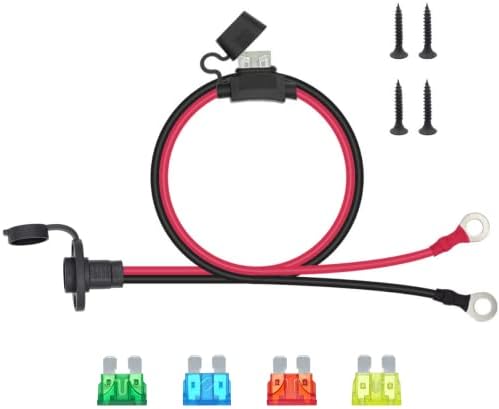 Amazon.com: Ygdyxautoc 10AWG 3.3FT Pure Copper SAE Power Socket ...