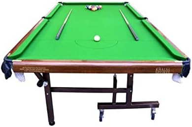 Buy ANERA KHALSA (KGW) Movable Billiard Pool Table on Wheels | Cue ...