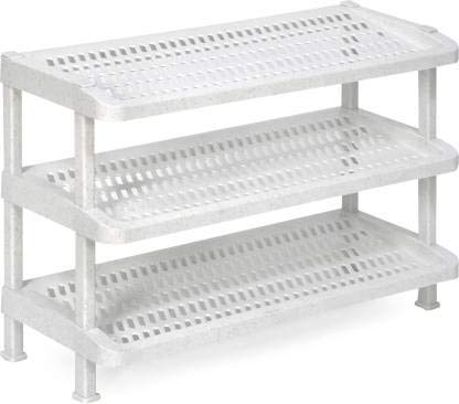 Nilkamal Plastic Multi Purpose Shelf Rack for Storage/Kitchen/Living ...