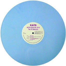 KAOS / DEFINITION OF LOVE (1993) (BLUE VINYL): Amazon.de: Musik-CDs & Vinyl
