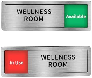 Amazon.com : Wellnesss Room Office Sign for Door Sliding Door Signs, In ...