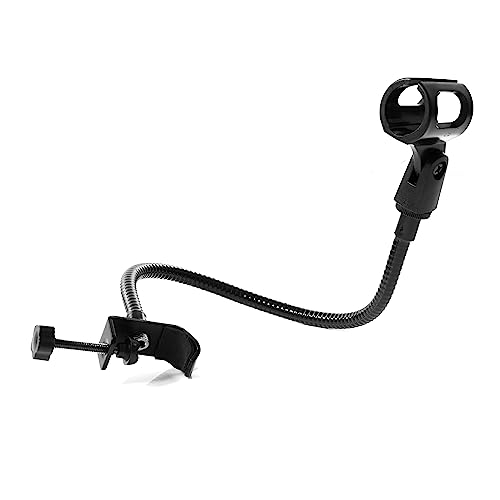 Useful Additions Gooseneck Microphone Holder with Mic Foam Cover ...