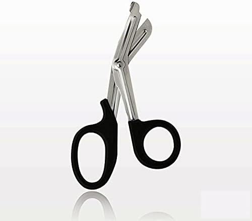 Utility Scissors, EMT and Trauma Shears, Titanium Bandage Shears Bent ...