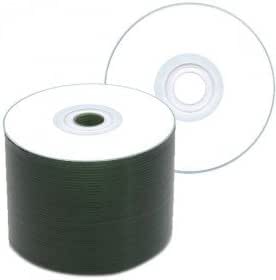 Mediarange - 50 x Mini 8 cm Inkjet Printable DVD-r 1.4gb 4X Write Speed ...