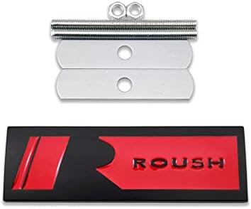 Amazon.com: AxleZx 3D Metal ROUSH Logo Car Emblem Premium Badge Racing ...